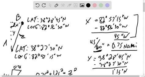 Solved To Find The Distance Between Two Points On The Earth When Their Latitude And Longitude