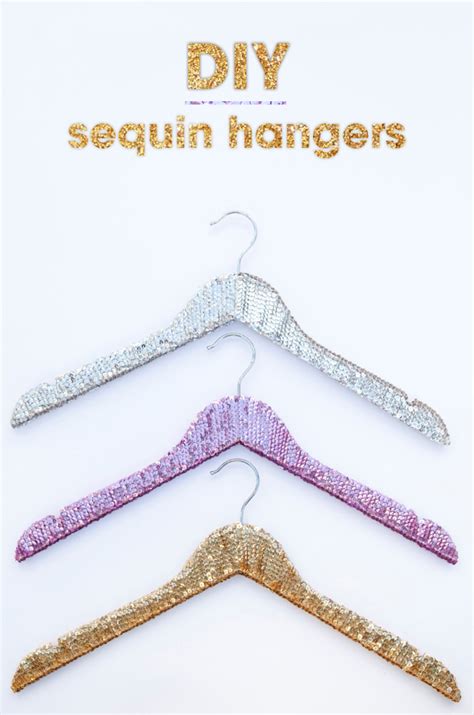 Learn How To Make These Fabulous Sequin Hangers