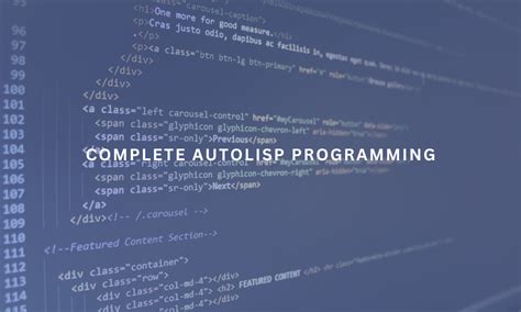 Complete Autolisp Programming Alpha Academy