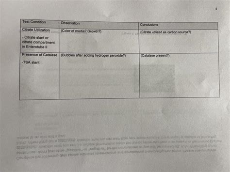 Solved Lab 9 Part 1 Fill In The Following Chart The Page