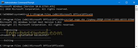 How To Change Office 2019 2016 Product Key With Ease Password Recovery