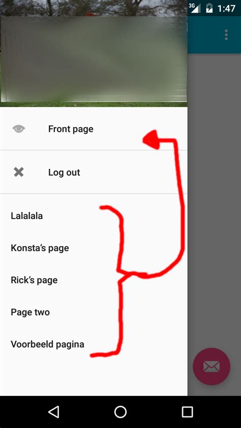 Android Menu Items Get Added Outside Of The Group Stack Overflow