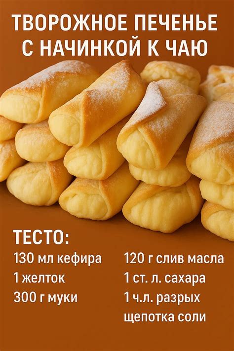 Творожное ПЕЧЕНЬЕ с Начинкой к ЧАЮ😋 Интересный контент в группе ВкусНяшка🍳 в ОК Одноклассники