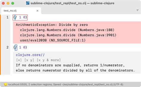 Sublime ︎ Clojure Tonskyme
