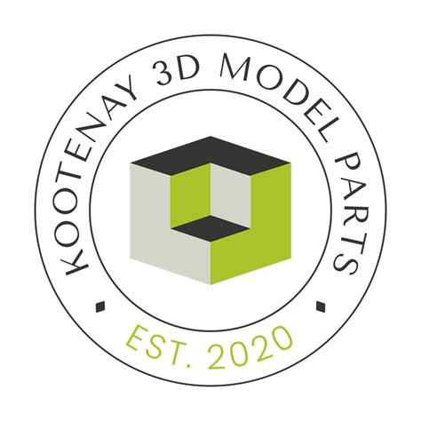 kootenay 3d model parts