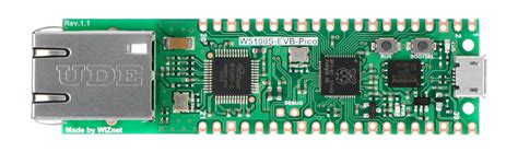 W S EVB PICO Board With RP Microcontroller And Ethernet WIZnet Botland Robotic Shop
