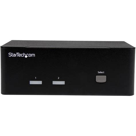 Startech Com Port Kvm Switch With Dual Vga And Port Usb Hubusb Access Two Dual Video