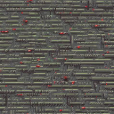 Red Dotpatterned Computer Keyboard In Pixel Art Style Premium Ai Generated Image
