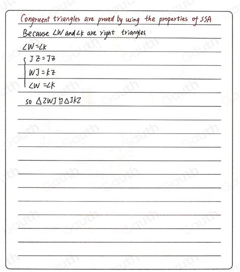 solved performance task prove that the two triangles are congruent by