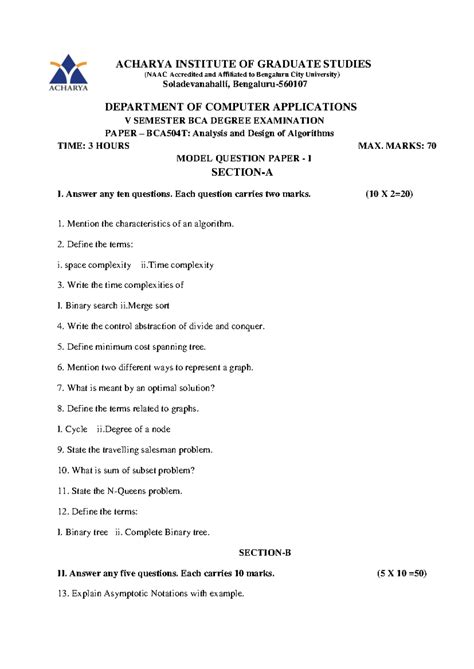 Daa Lab Manual Iv Sem Nep 22 23 Design And Analysis Of Algorithms Lab Manual Year 2022