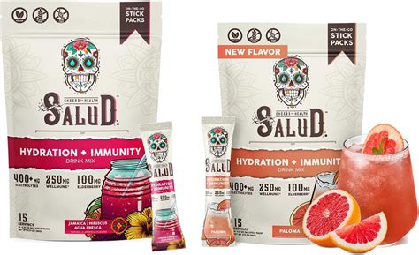 Salud 2 Pack 2 In 1 Hydration Immunity Hibiscus