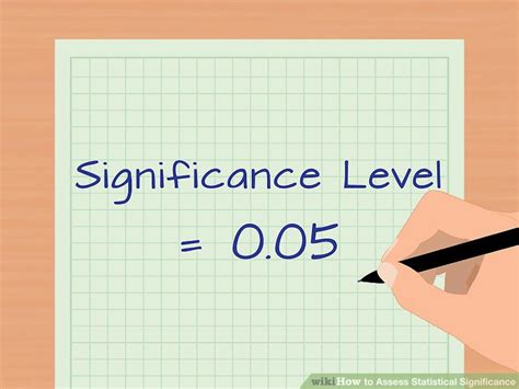 How To Assess Statistical Significance 15 Steps With Pictures