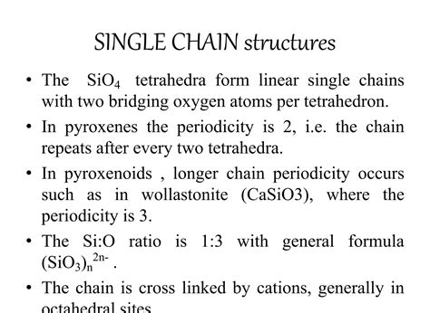 Silicate Structure And Its Classification Pptx Chemistry Science