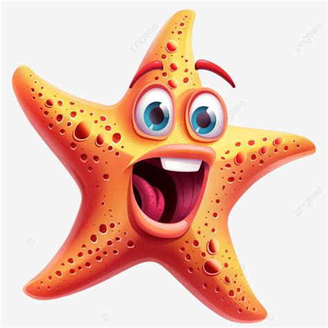 열린 입과 큰 눈을 가진 화려한 만화 스타 만화 별 입을 벌리다 Png 일러스트 및 이미지 에 대한 무료 다운로드 Pngtree