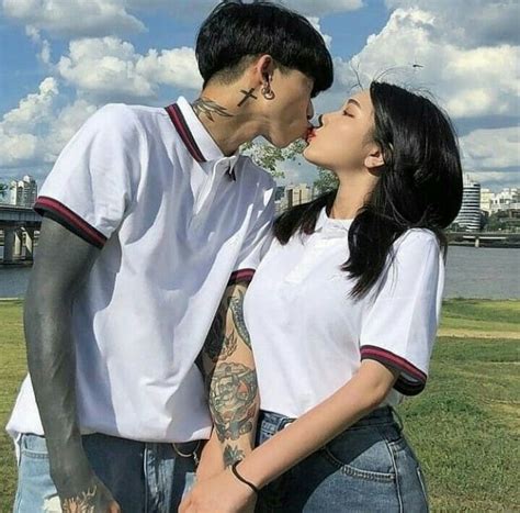 `yuyu` Ulzzang Couple Kiss Korean Couple Ulzzang Couple Couples
