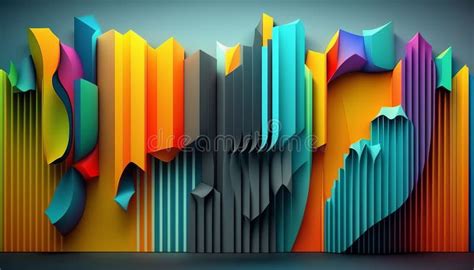 Abstract Data Background UI UX Design Stock Illustration Illustration Of City Fractal