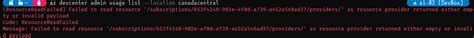 Az Devcenter Admin Usage List Command Fails · Issue 6565 · Azureazure Cli Extensions · Github