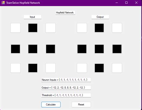 Github Seanvenzhopfield Network Using Hopfield Network