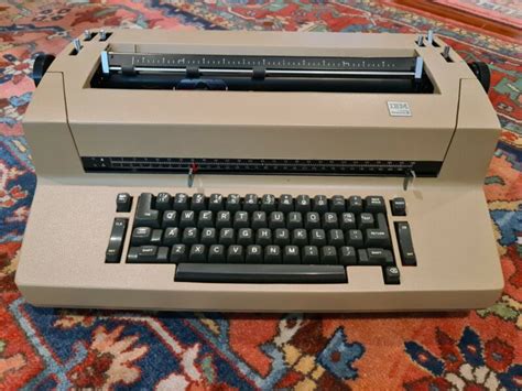 1979 IBM Selectric II On The Typewriter Database