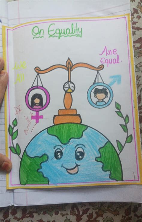 Gender Equality Poster Drawing