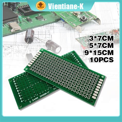 Jual 10pcs Pcb Prototype Single Side Pcb Matrix Pcb Lubang Pcb Proto