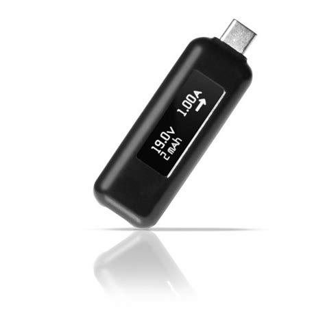 Gearmo USB Type C Power Delivery Tester With OLED Display Black