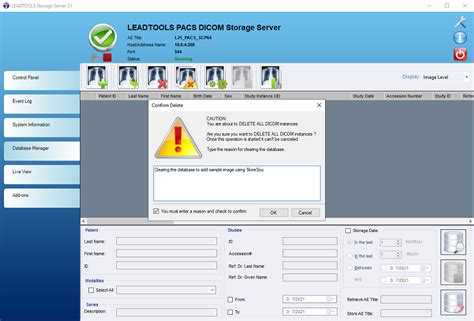 Store Dicom Image To The Pacs Storage Server Winforms C Leadtools Sdk Tutorials Help