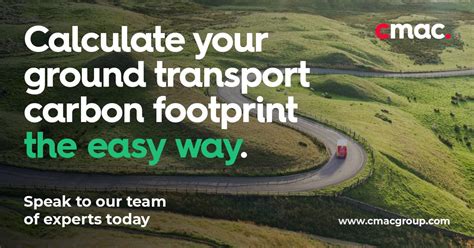 We Make It Easy To Calculate Your Entire Ground Transport Carbon Footprint Cmac Group
