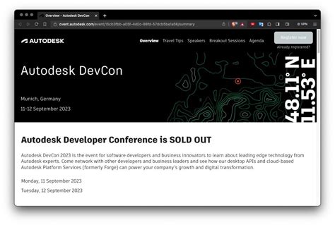 Autodesk Devcon 2023 In Munich Part 1 Through The Interface