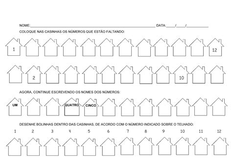 Atividade De Ordem Crescente E Decrescente Retoedu