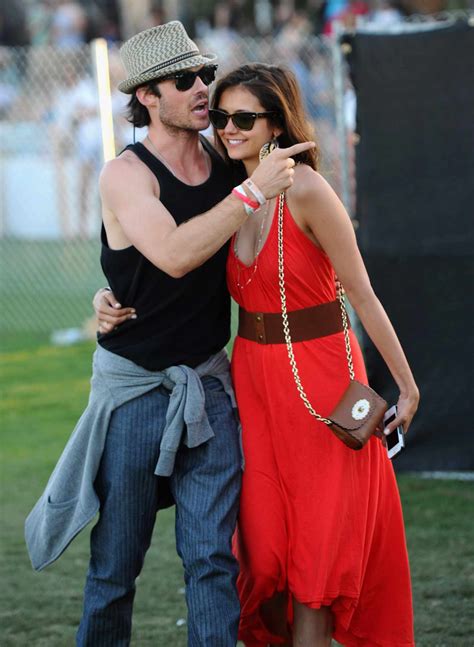 Ian Somerhalder And Nina Dobrevs Relationship A Look Back