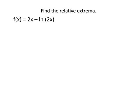 Ppt Calculus Section 54 Differentiate Logarithmic Functions Powerpoint Presentation Id2704948
