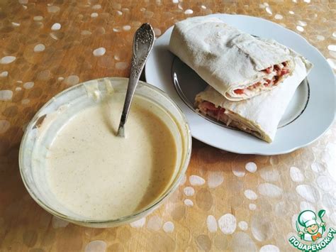 Настоящий соус для шавермы – кулинарный рецепт