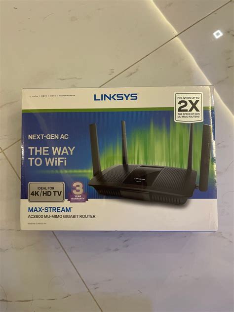 Linksys Ac2600 Router Computers And Tech Parts And Accessories Networking On Carousell