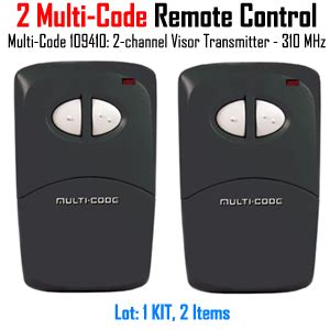Multi Code Channel Visor Transmitter Multi Code Remote Control