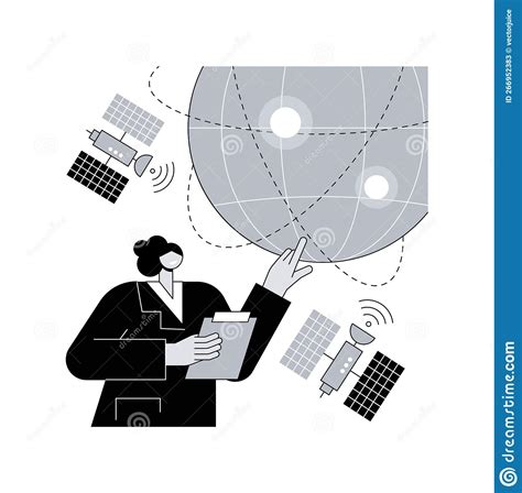 Earth Observation Abstract Concept Vector Illustration Stock Vector Illustration Of Applied