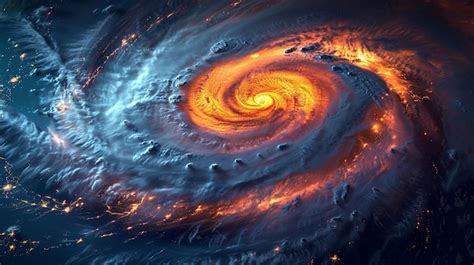 Premium Photo Tropical Cyclone Tracking Map Showing Wallpaper