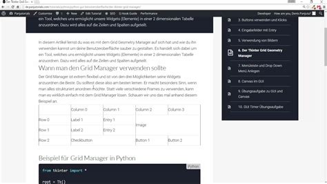Приятелско ръководство за начинаещи за използването на Tkinter Grid Manager