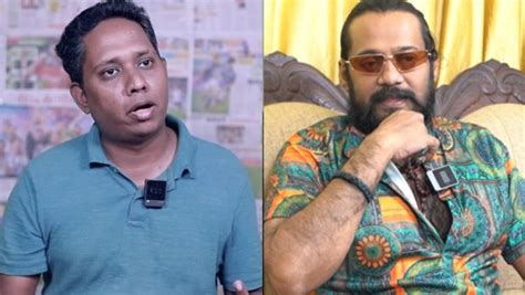 Arattannan Santhosh Varkey Alleged That Actor Bala Beat Him At His Home