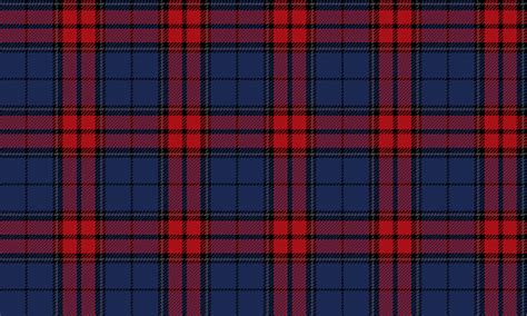 격자 무늬 직물 패턴 파란색 빨간색 검은 색 독특한 격자 십자선 패턴 섬유 및 옷 스커트 또는 장식 직물 디자인에 대한 이음새가 없습니다 벡터 일러스트 레이 션 검은색에