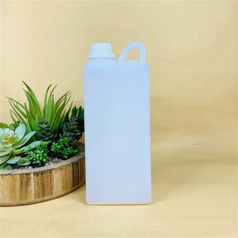 Jual Jerigen 1000 Ml Natural Segel Jerigen 1liter Kotak Hdpe Jerigen Segel Natural Kota