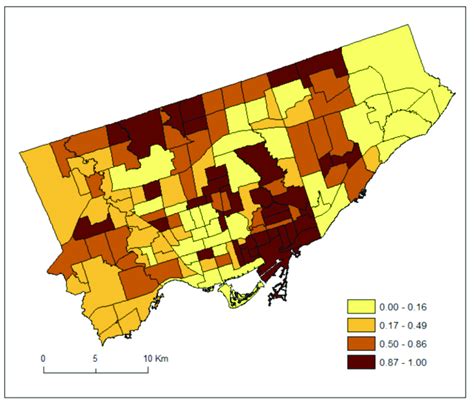 A Quantile Map Of The Posterior Probabilities That The True Underlying
