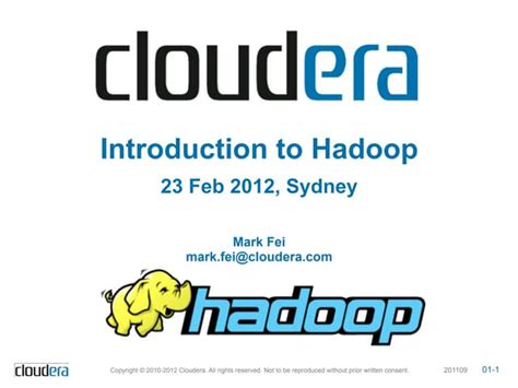 Introduction To Hadoop Pdf Cloud Computing Internet