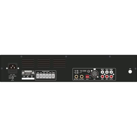 Cmx 350w Economy Mixer Amp With Mp3 Fm Sd Bluetooth 3 Mic 2 Aux 70v