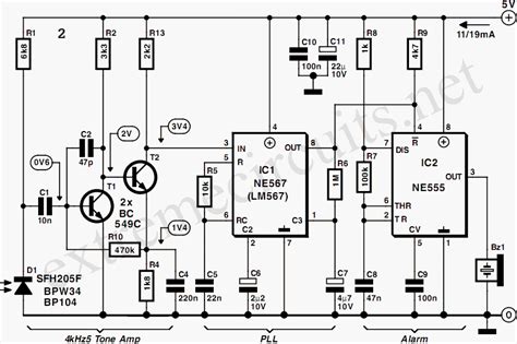 Infrared Circuit Page 9 Light Laser LED Circuits Next Gr