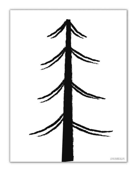 FREE Printable Trees Without Leaves Template 19 Pages Love Our Real Life
