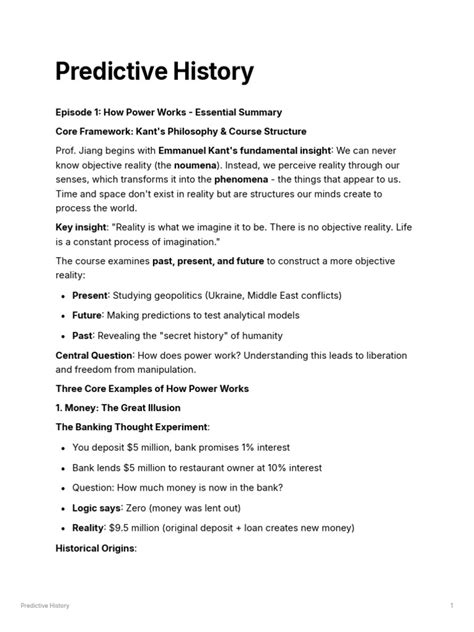 Predictive History 1 6 Summary Pdf Horus Osiris