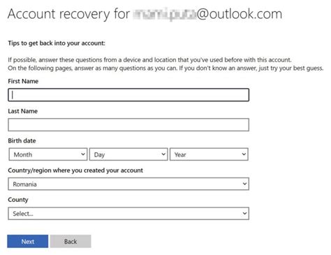 How To Recover A Microsoft Account Without Secondary Sign In Options