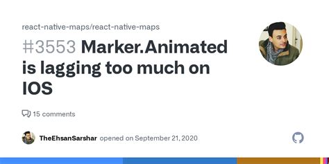 Markeranimated Is Lagging Too Much On Ios · Issue 3553 · React Native