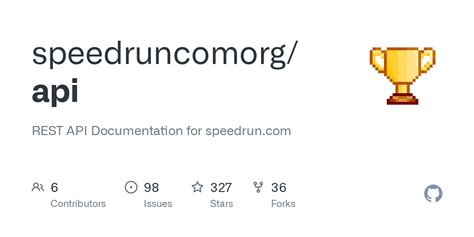 Github Speedruncomorgapi Rest Api Documentation For